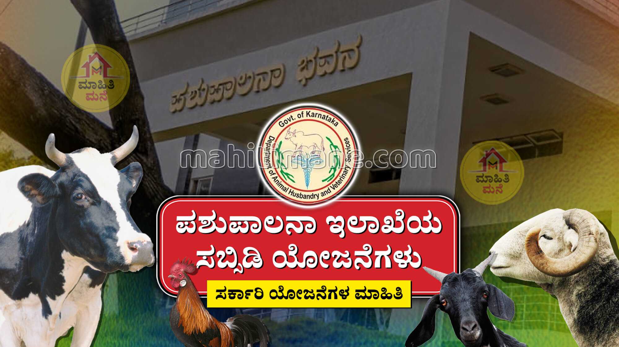 Karnataka Animal Husbandry Schemes- ಪಶುಪಾಲನಾ ಇಲಾಖೆಯ ಸಬ್ಸಿಡಿ ಯೋಜನೆಗಳು ...