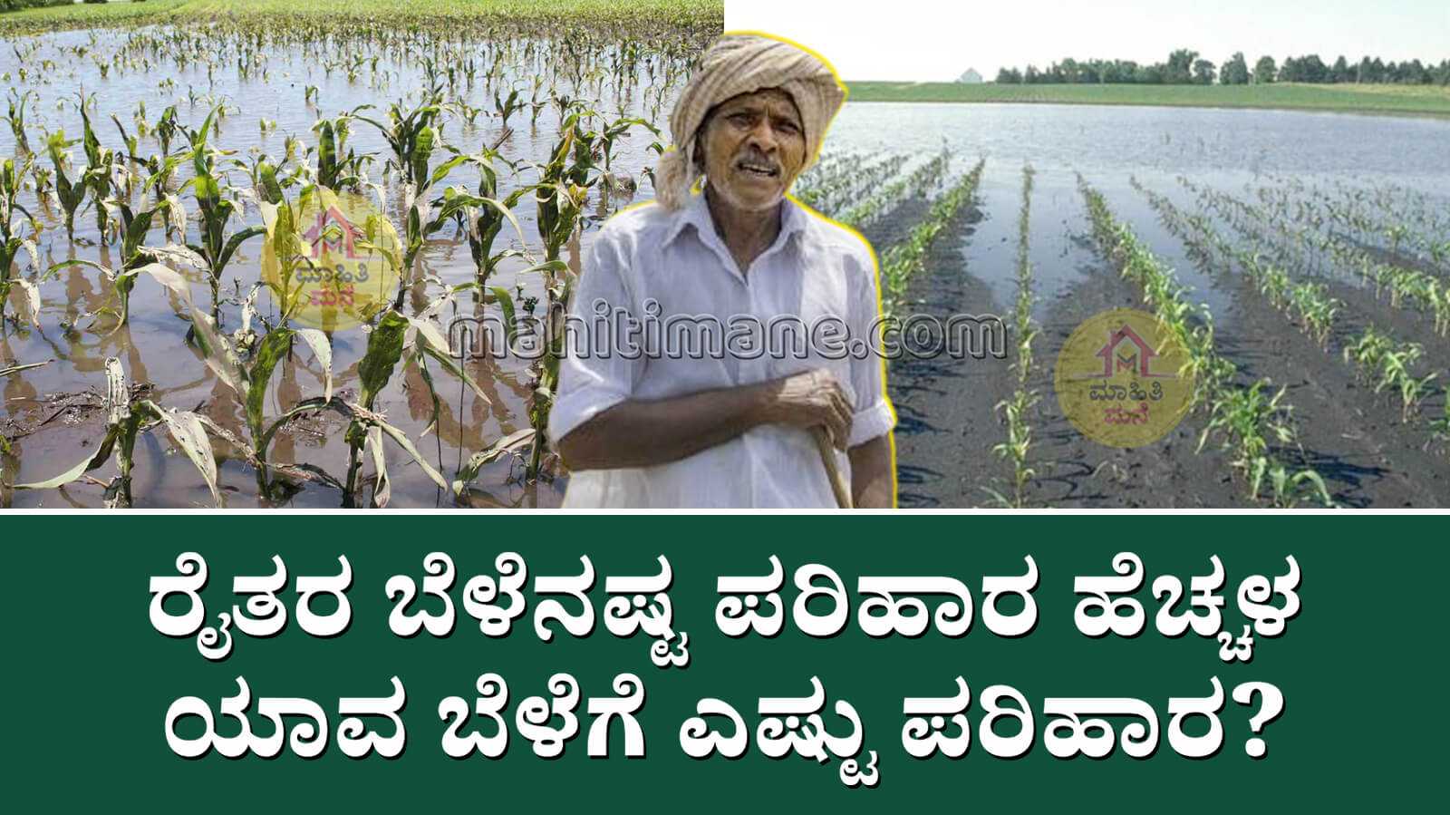 Raitara Bele Nashta Parihara- ರೈತರ ಬೆಳೆನಷ್ಟ ಪರಿಹಾರ ಹೆಚ್ಚಳ | ಯಾವ ಬೆಳೆಗೆ ...